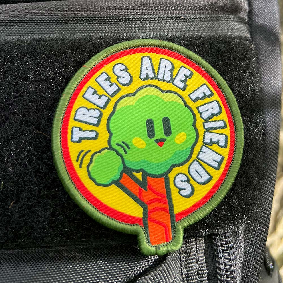 Trees Are Friends Disc Golf Patches™ – Sabattus Disc Golf, Inc.