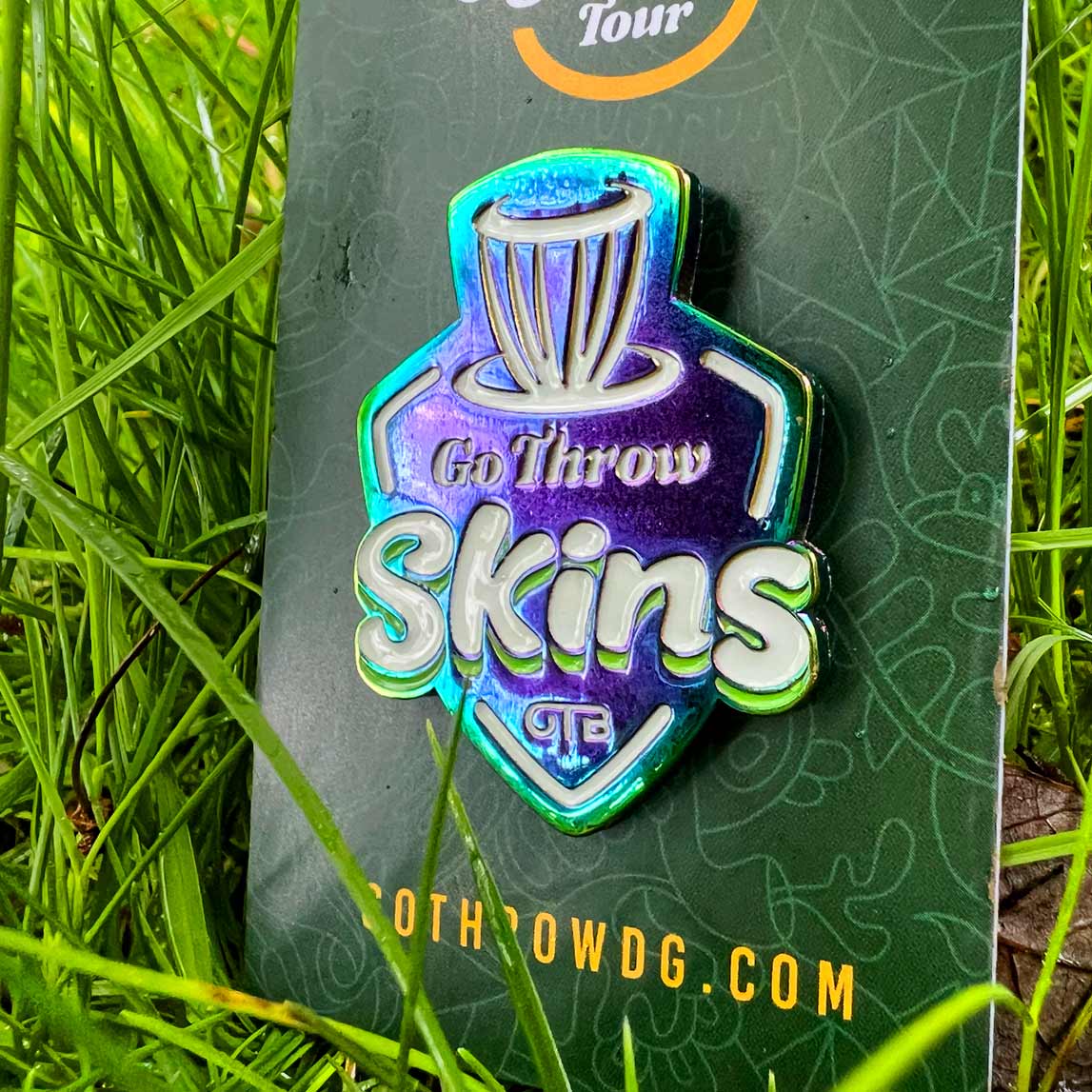 Go Throw Skins 2025 Disc Golf Pin – Sabattus Disc Golf, Inc.